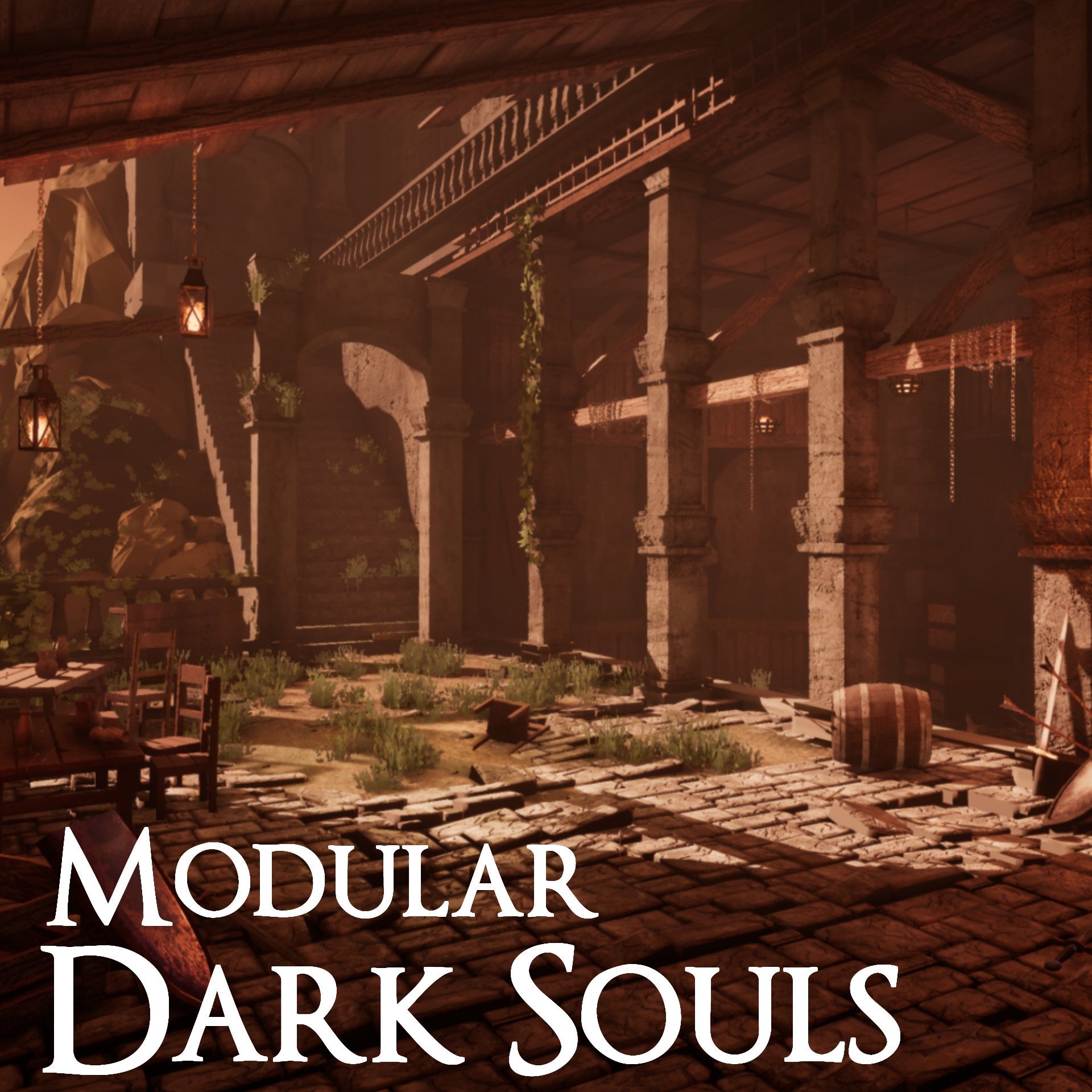ArtStation - Dark Souls Modular Environment