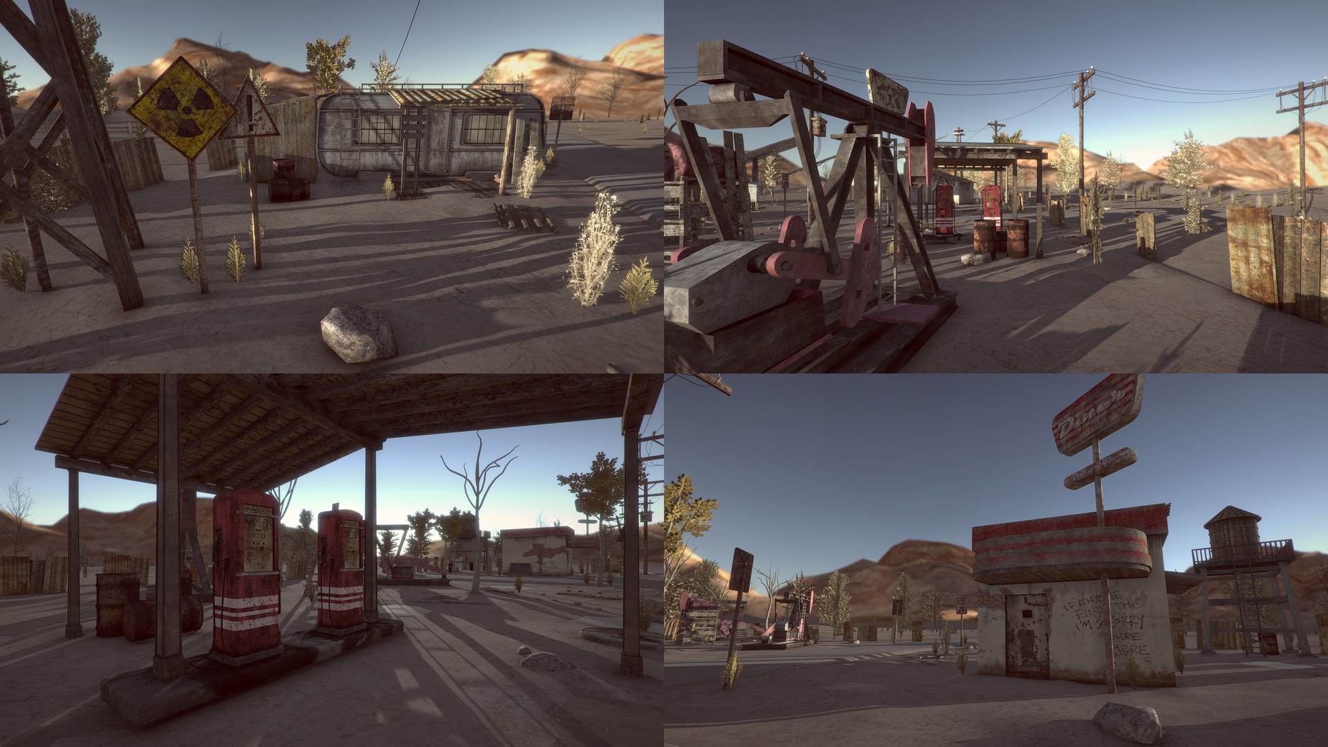 ArtStation - Post apocalyptic diorama (game assets), Christian Borò