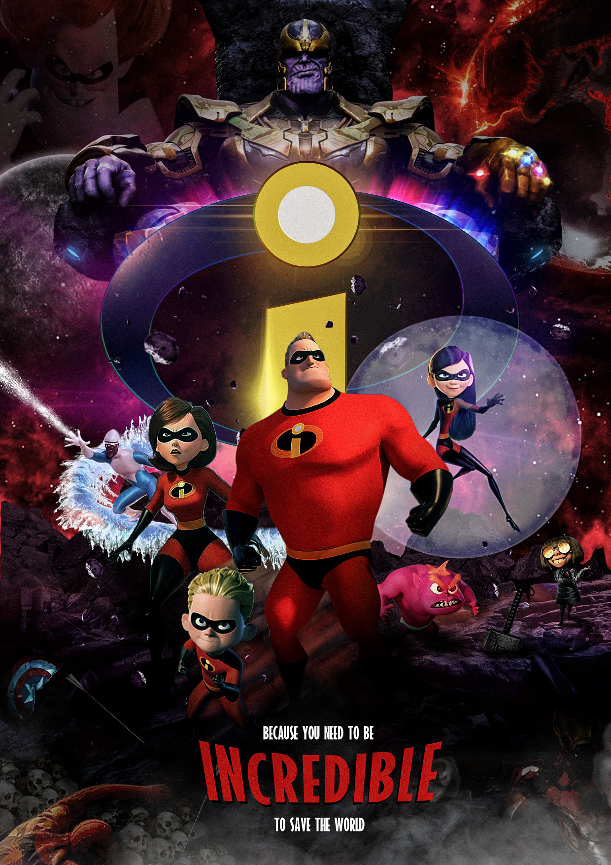 ArtStation - The Incredibles Infinity War