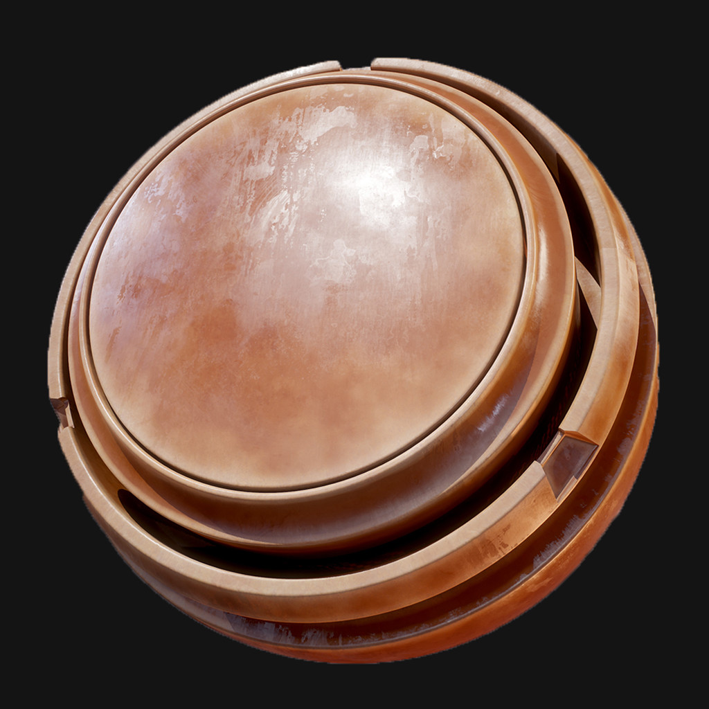 ArtStation - Old Sun Bleached Plastic Material