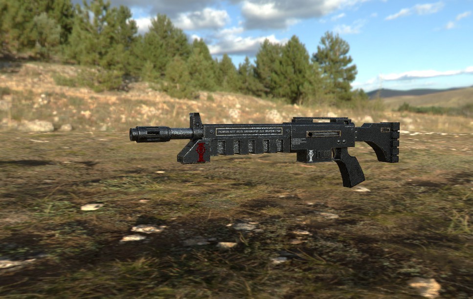 ArtStation - Warhammer 40,000 - Agripinaa-Pattern Autogun