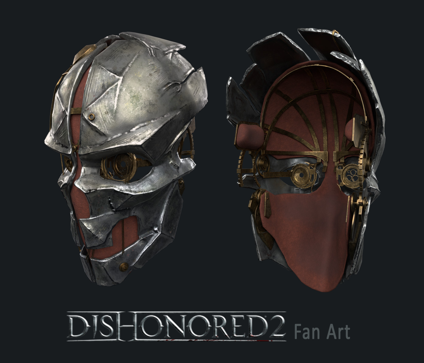 ArtStation - Dishonored 2: Corvo's Mask