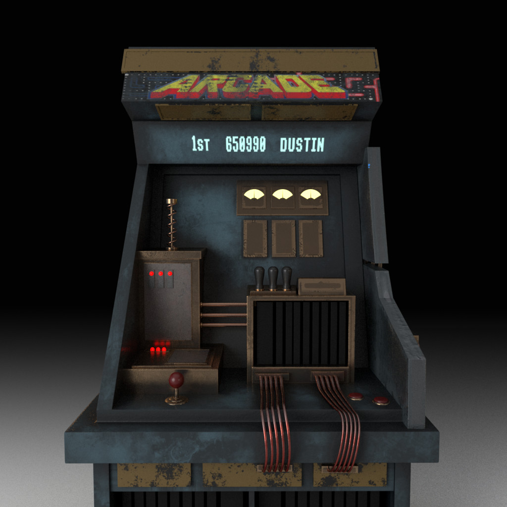 ArtStation - Arcade station (transformed)