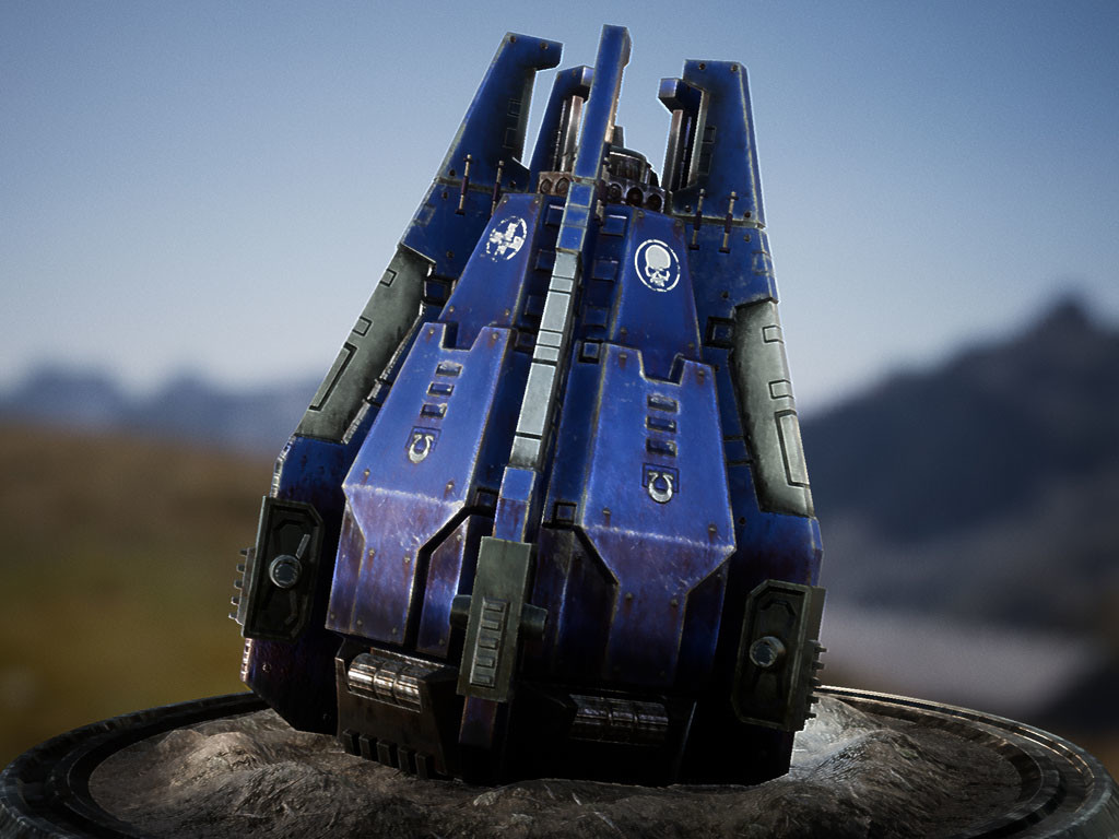 ArtStation - Ultramarine Drop pod , Tanraaj Cheema