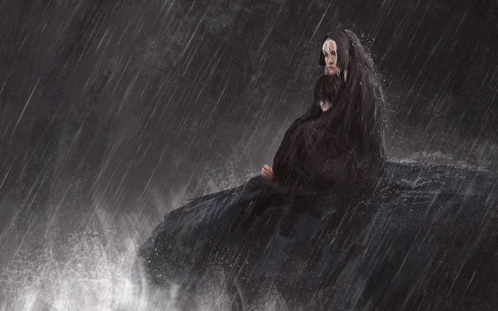 ArtStation - Aariel and the boy.