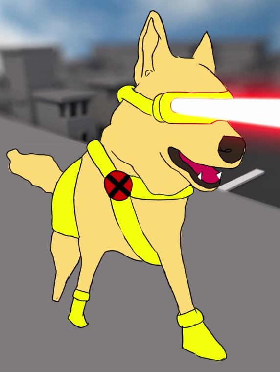 ArtStation - If Cyclops was a Dog Animation