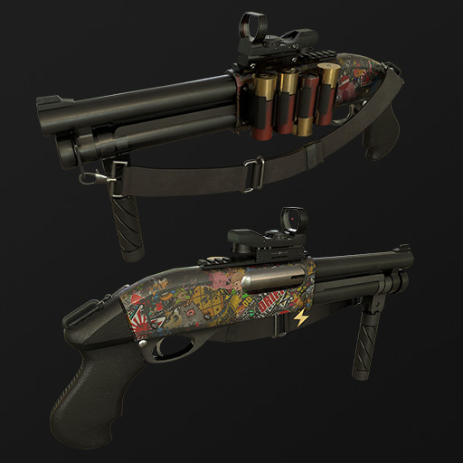 ArtStation - 870 Super Shorty