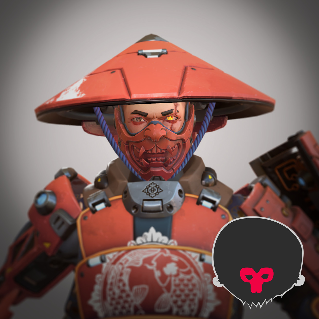 ArtStation - Ronin The Sci-fi Samuria - Two animations included