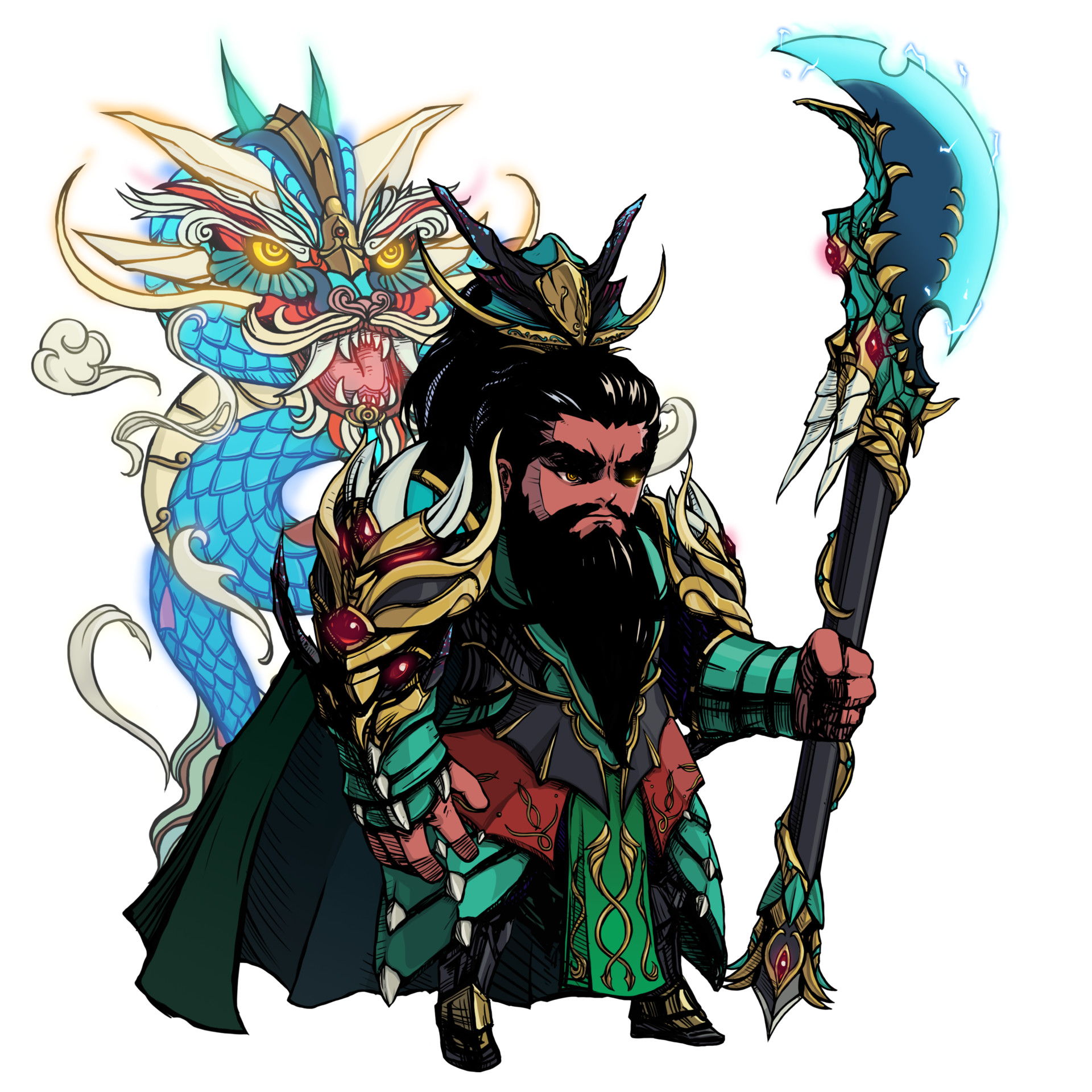 ArtStation - three-kingdom concept