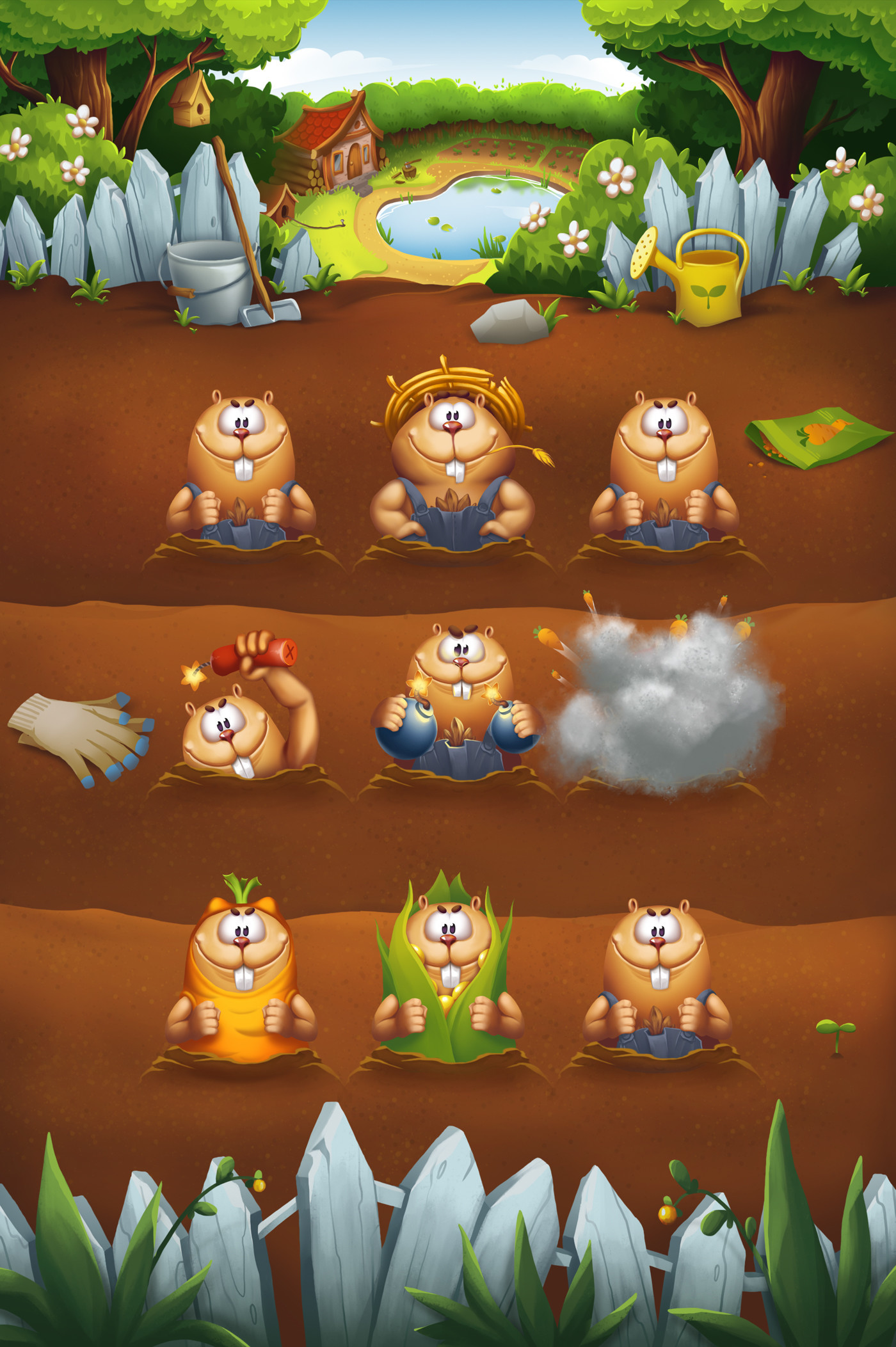 ArtStation - "Hamster Thieves" Art and Animation