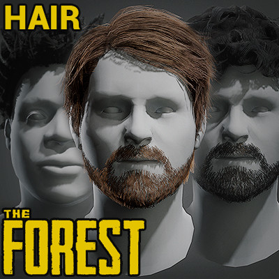 ArtStation - The Forest - Hair