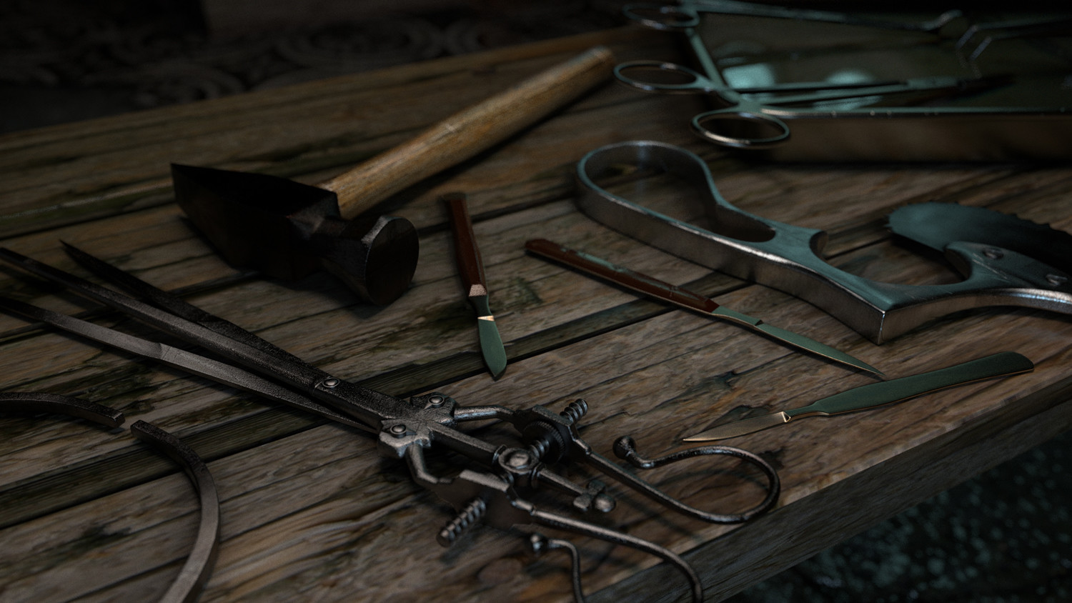 ArtStation - 3D props for an animated short