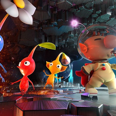 ArtStation - Pikmin Fan Art