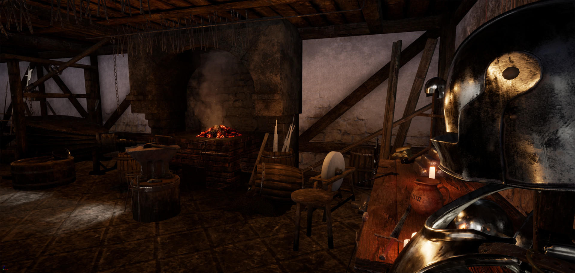 ArtStation - Medieval Forge