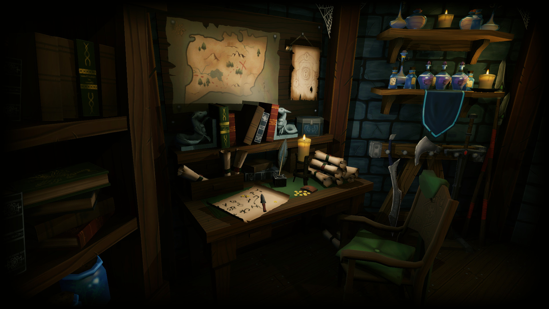 ArtStation - Adventurer's Room v2