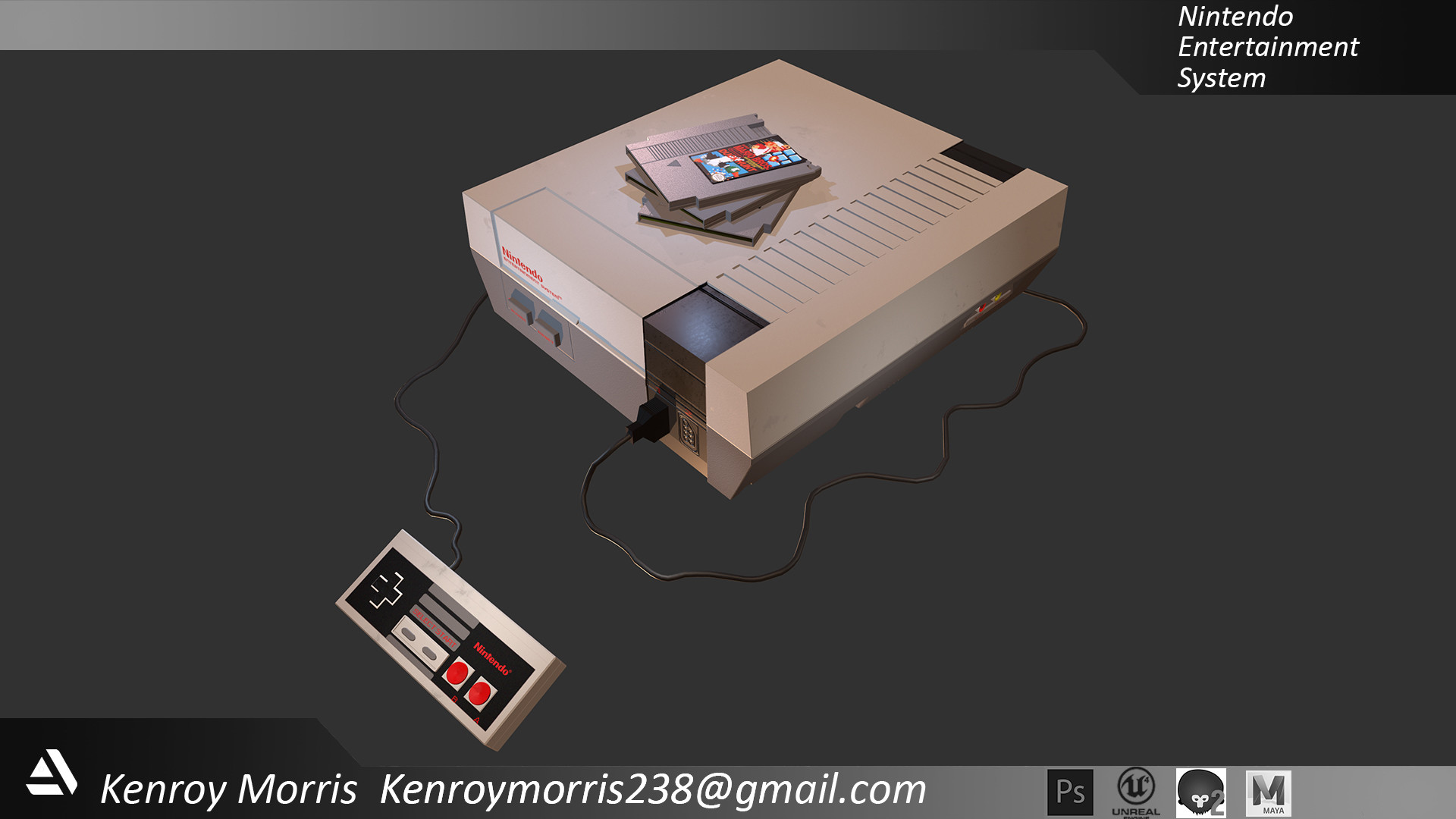 ArtStation - Nintendo Entertainment System