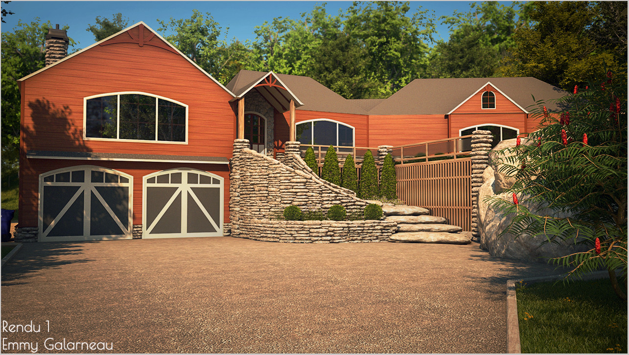 ArtStation - La Maison Rouge - The Red House