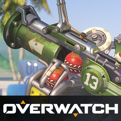 ArtStation - OVERWATCH - Junkrat 'Cricket' Weapon Skin
