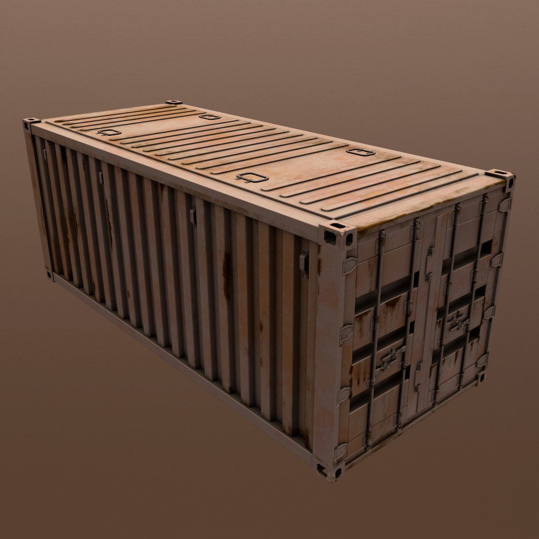 ArtStation - Shipping_Container_Catalin_Haldan