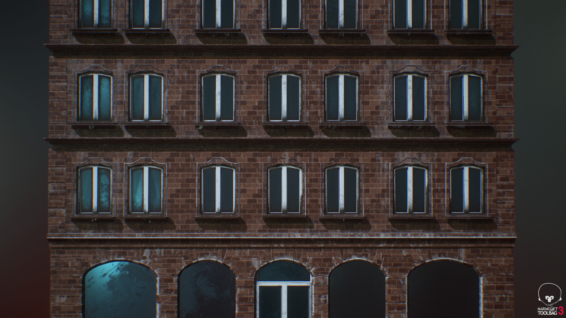 ArtStation - Old Building Render