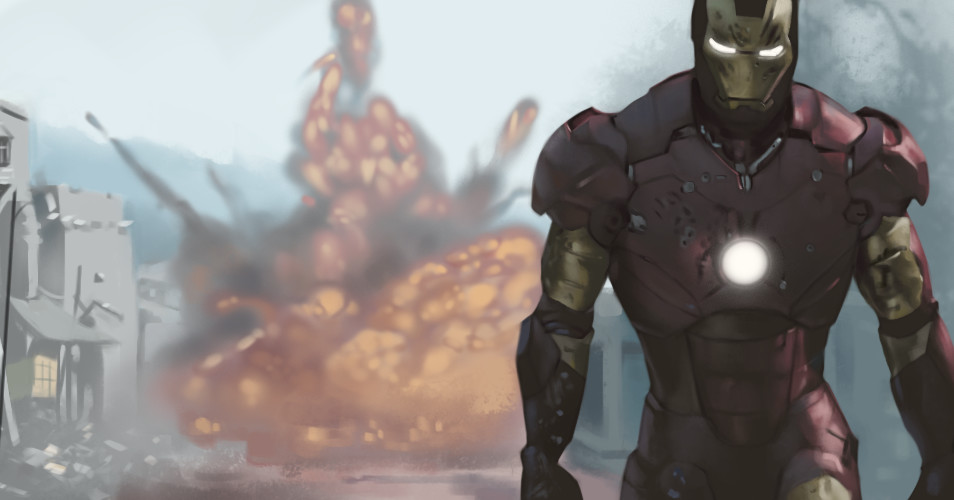 ArtStation - Iron man study