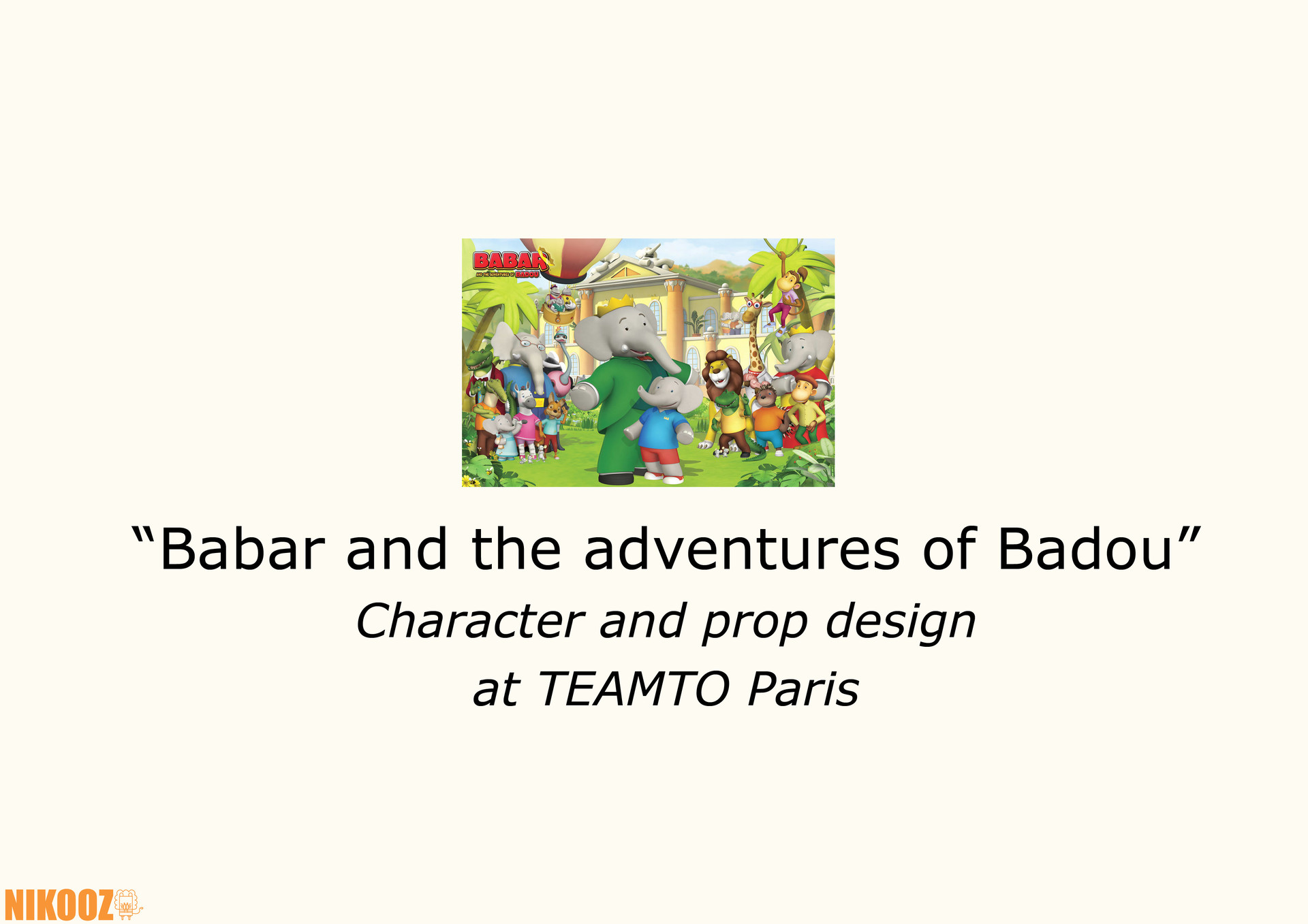 ArtStation - Babar and the adventures of Badou