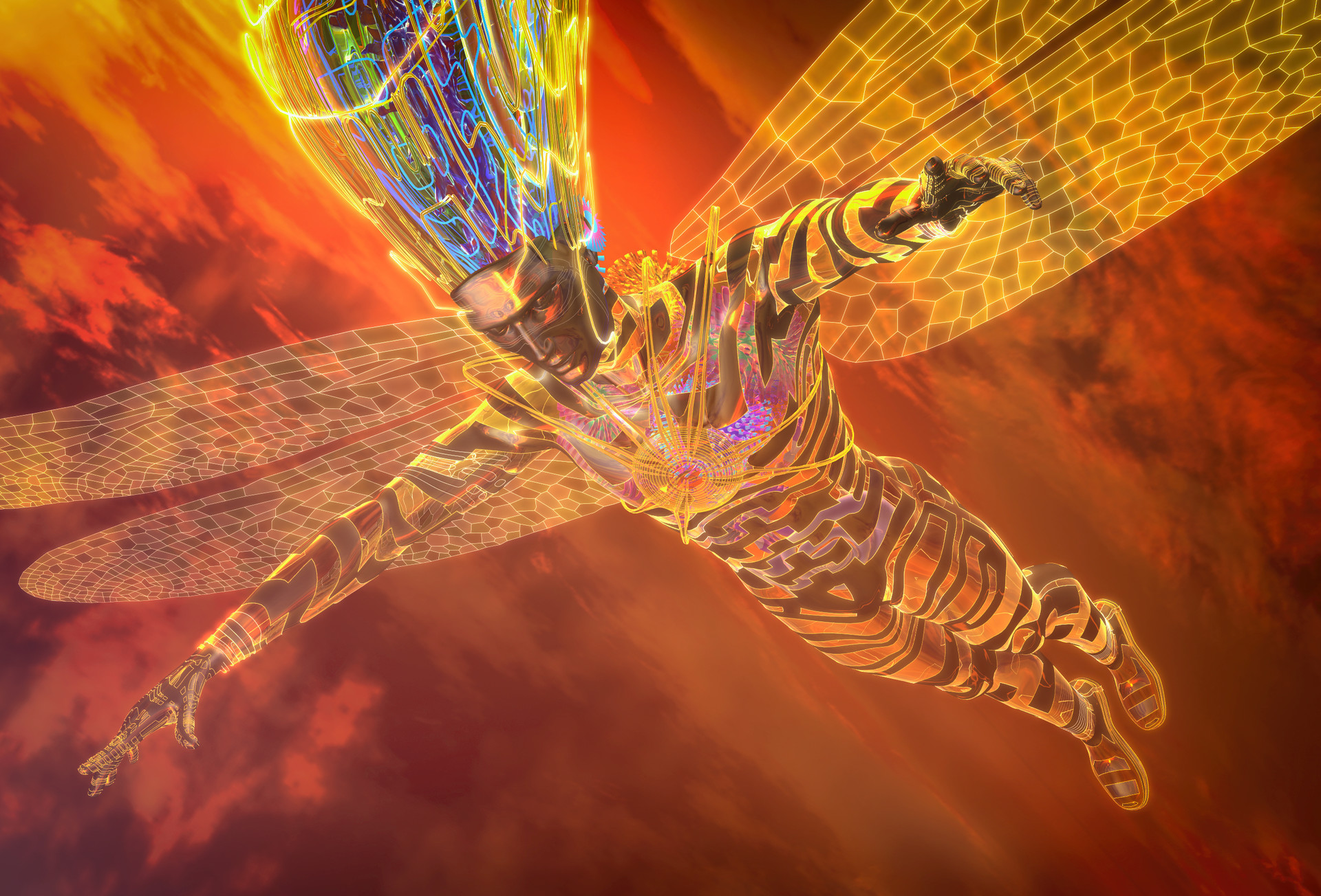 ArtStation - Insect robot dreams