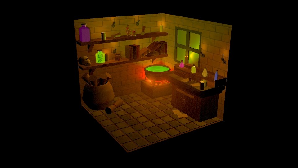 ArtStation - Magic Room