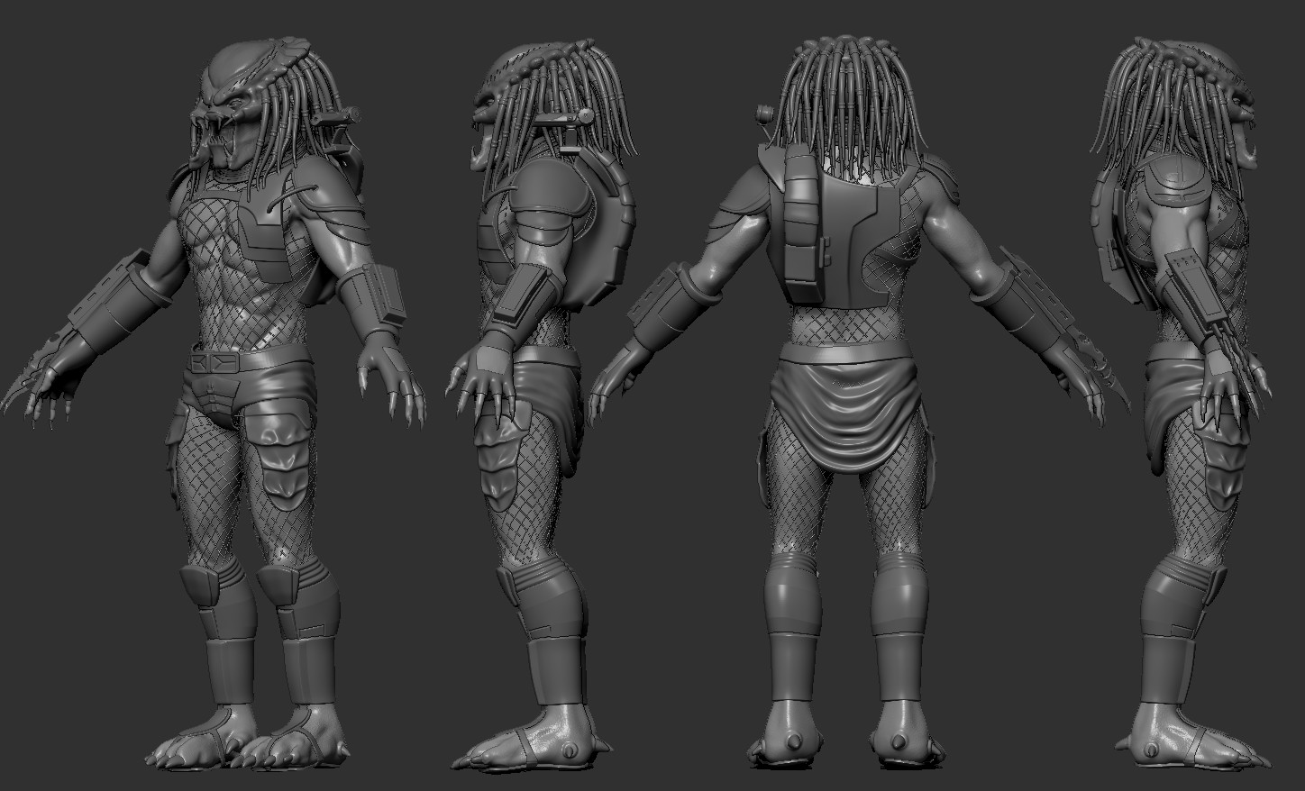 ArtStation - Predator in progress