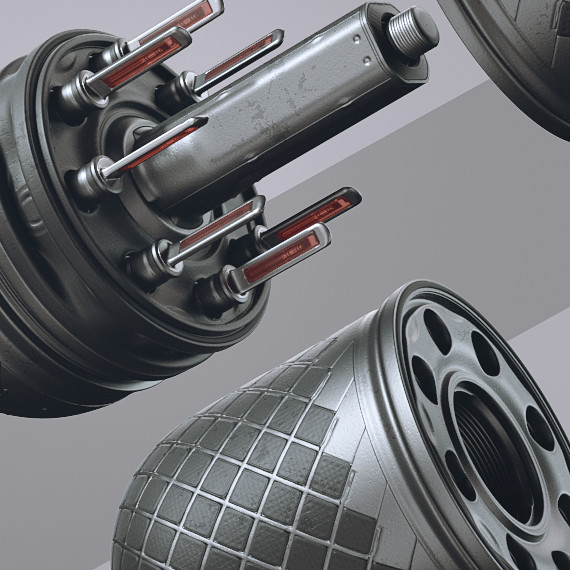 ArtStation - Explosive device