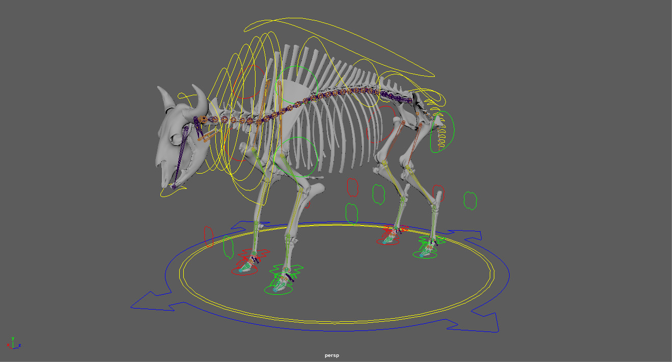 ArtStation - Bison Rig