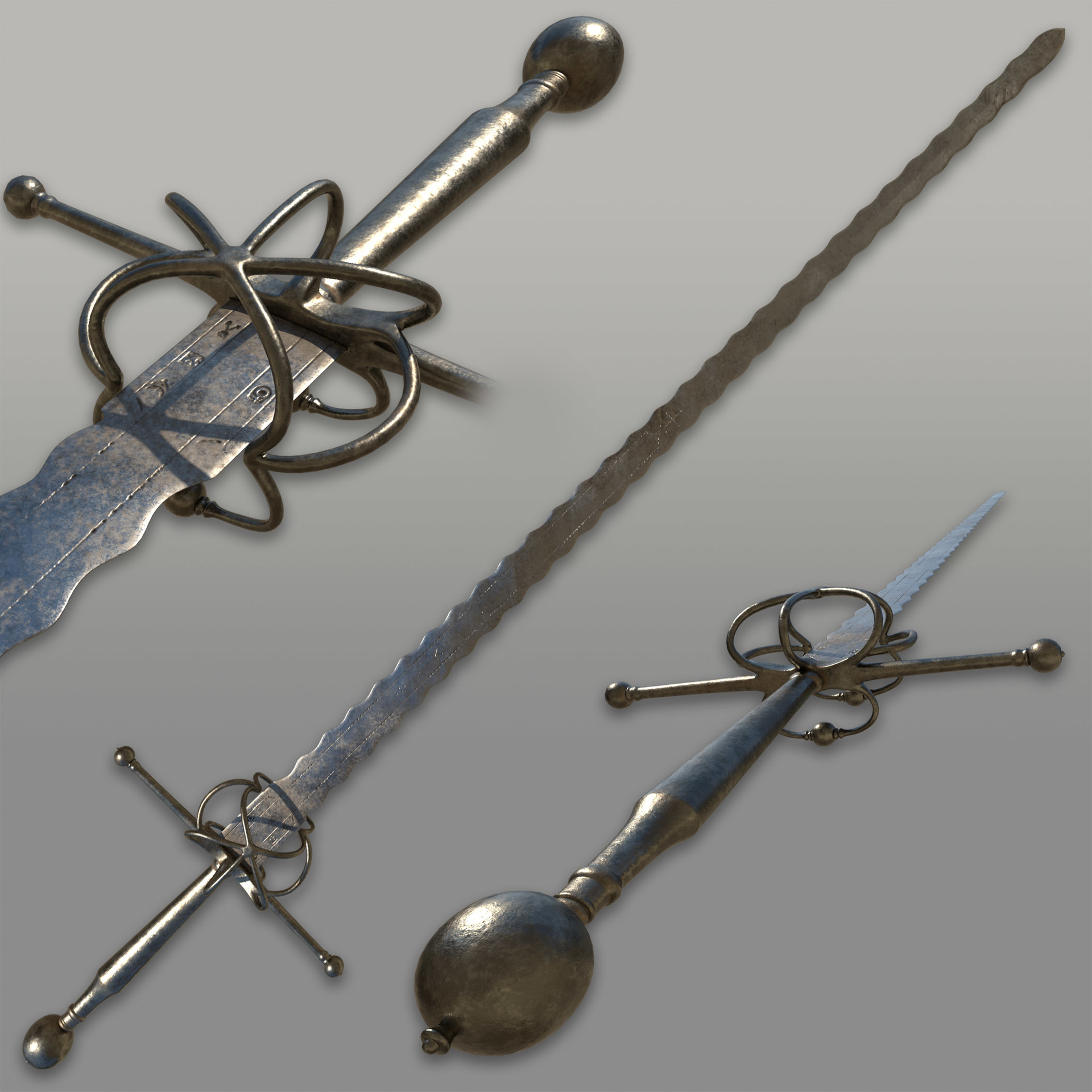 ArtStation - Medieval Weapons