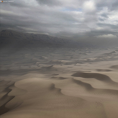 ArtStation - [UE4] Sand Dunes Landscape