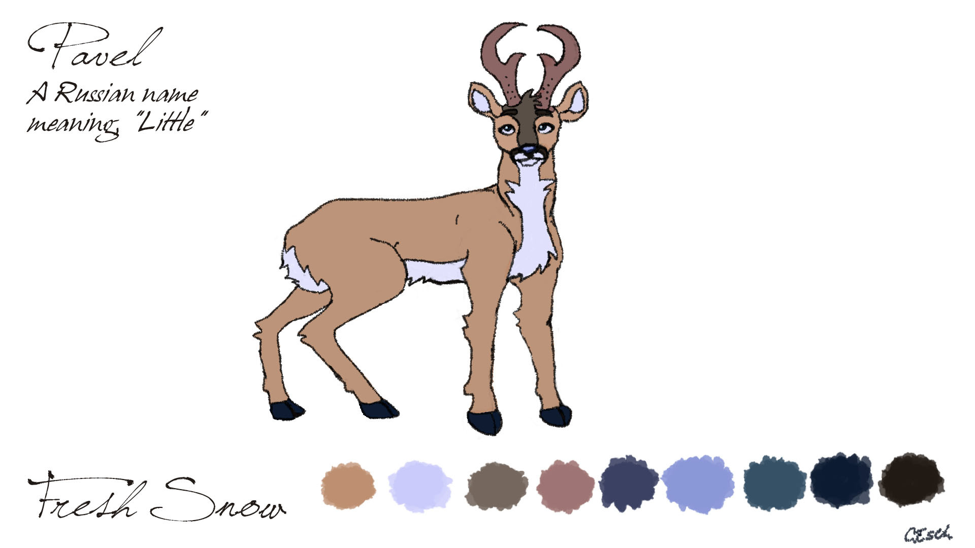 ArtStation - Fresh Snow- A Short Film Project - Pre Production Artwork