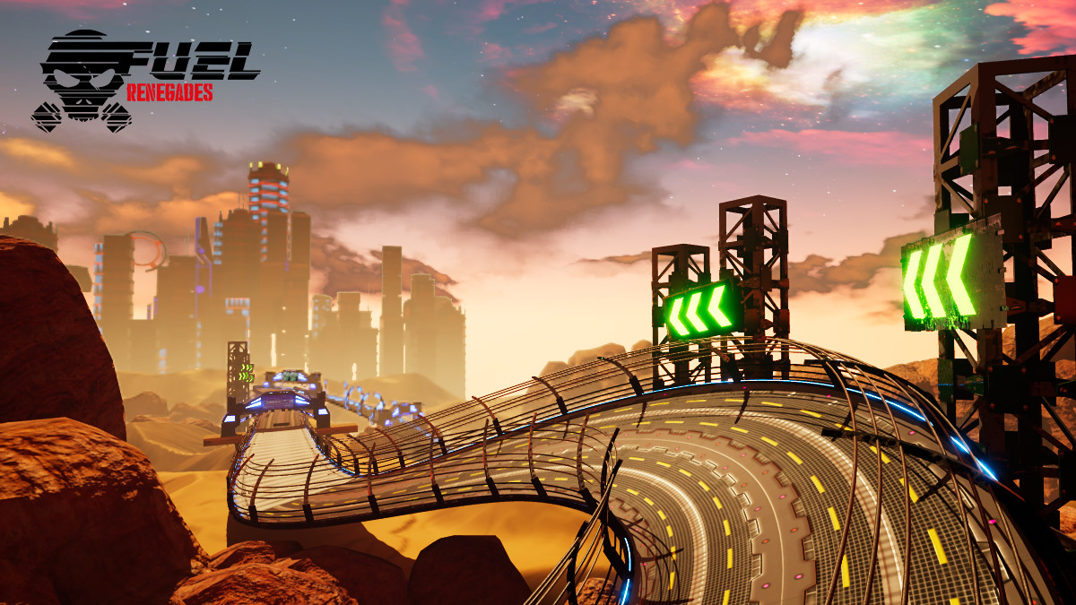 ArtStation - Fuel Renegades - Wastelands Race Circuit