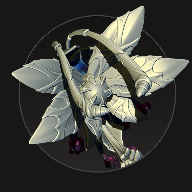 ArtStation - Dota 2 - Alluring Mesmer [Puck Set]