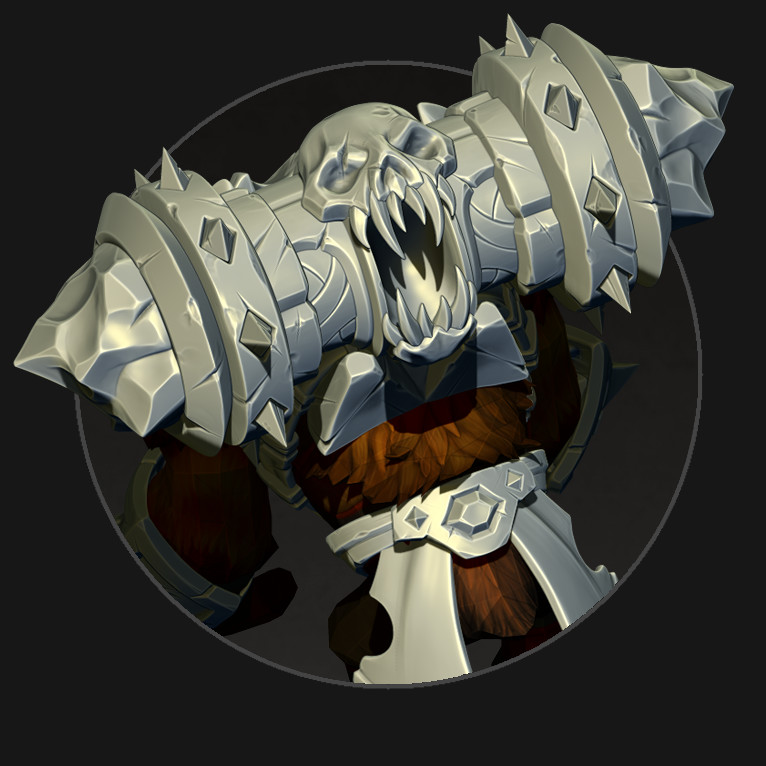 ArtStation - Dota 2 - Siege Beast [Earthshaker Set]