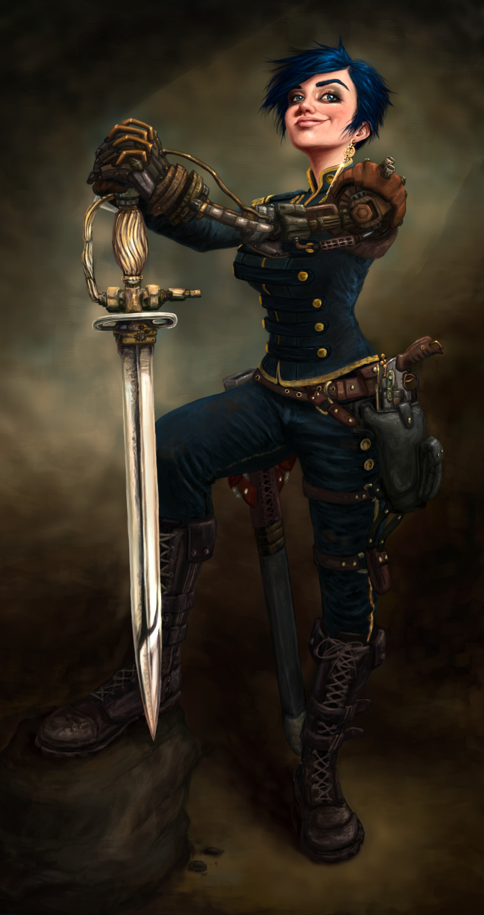 ArtStation - Stylized Captain Illustration