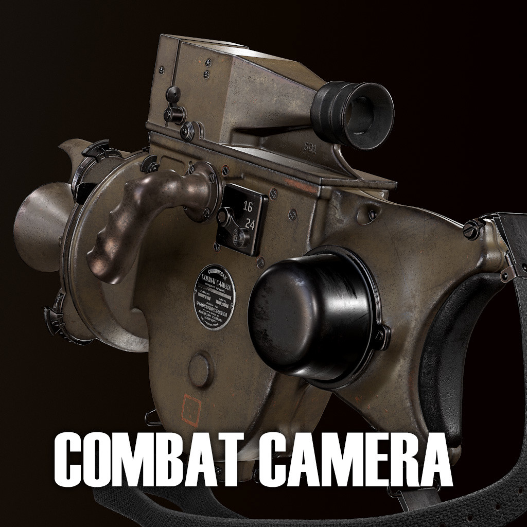 ArtStation - Cunningham Combat Camera Model C 35mm Cine Camera