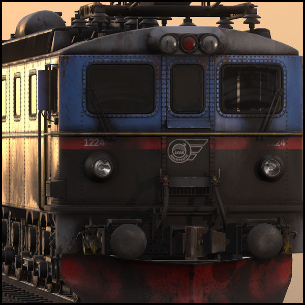 ArtStation - DM3 Locomotive