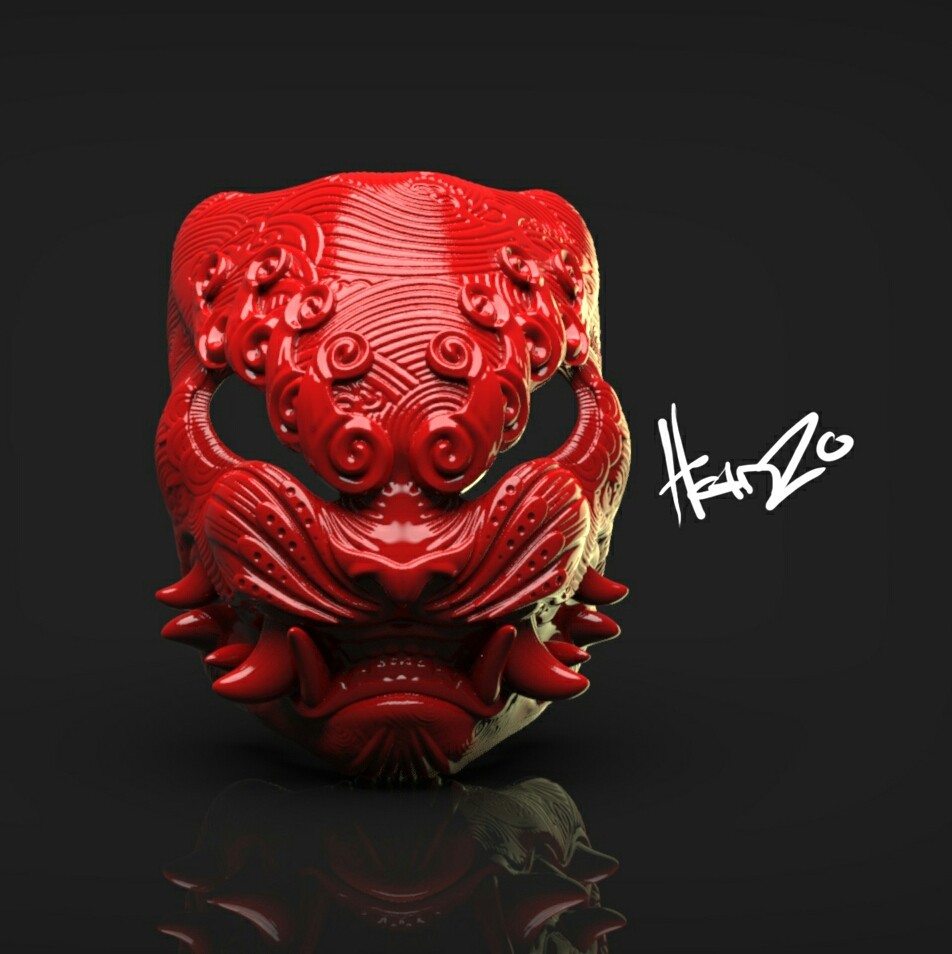 ArtStation - Authentic mask