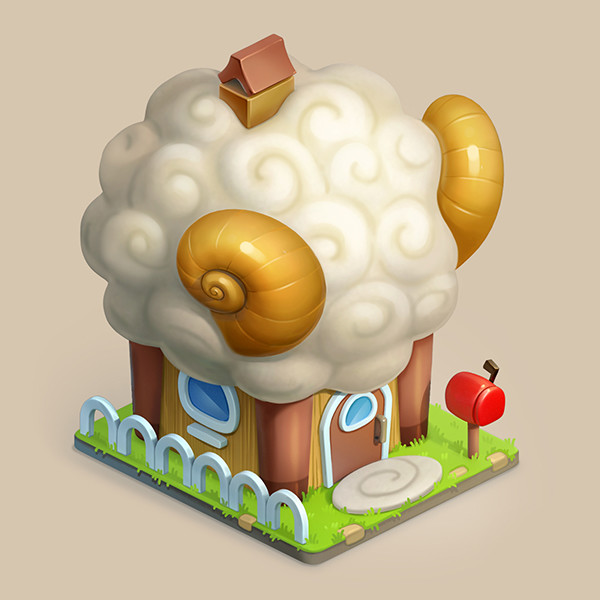ArtStation - Sheep House