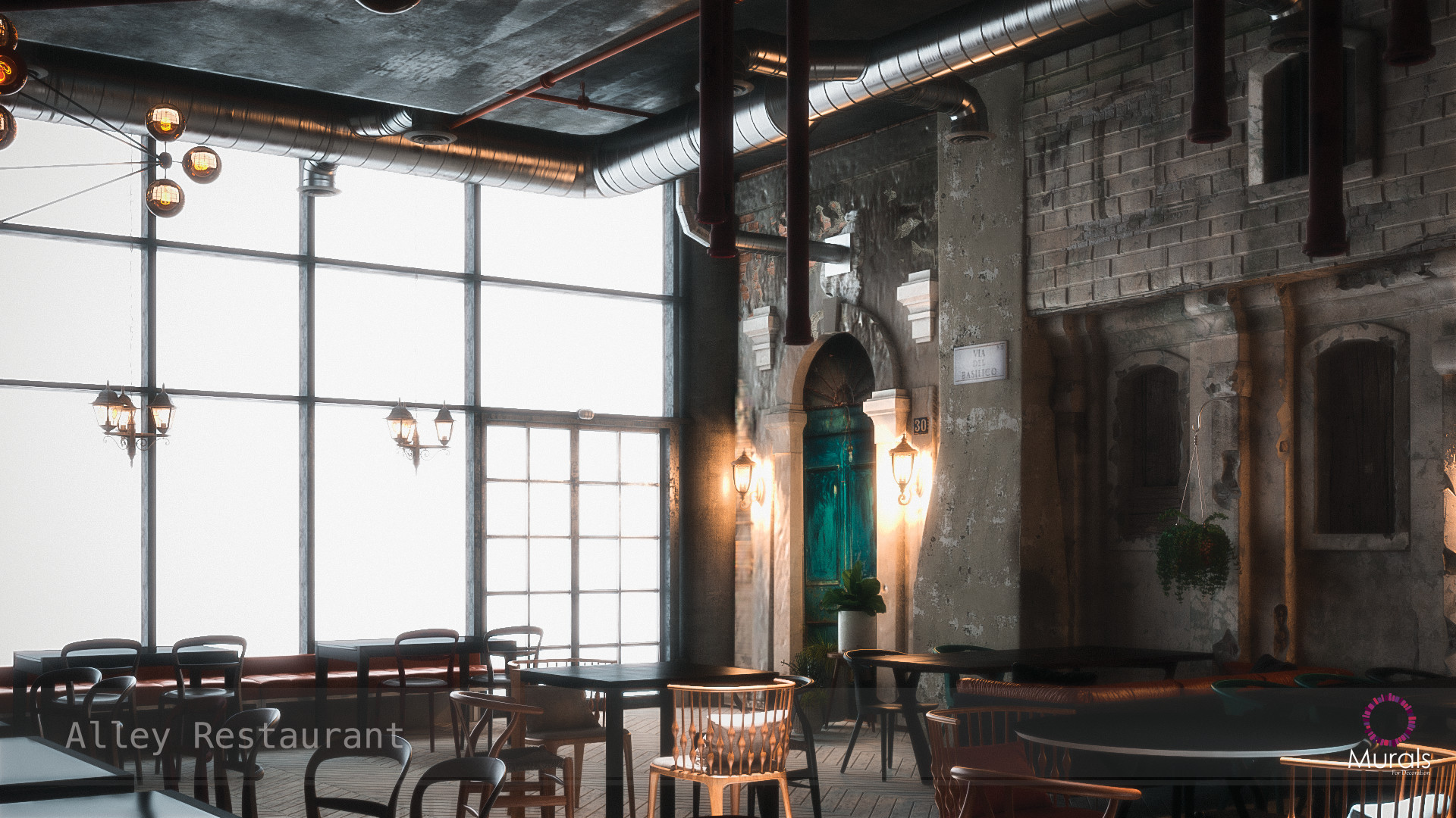 ArtStation - Alley Restaurant