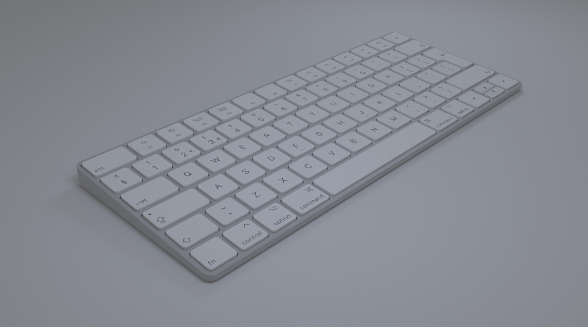 ArtStation - Apple Magic Keyboard (WIP)