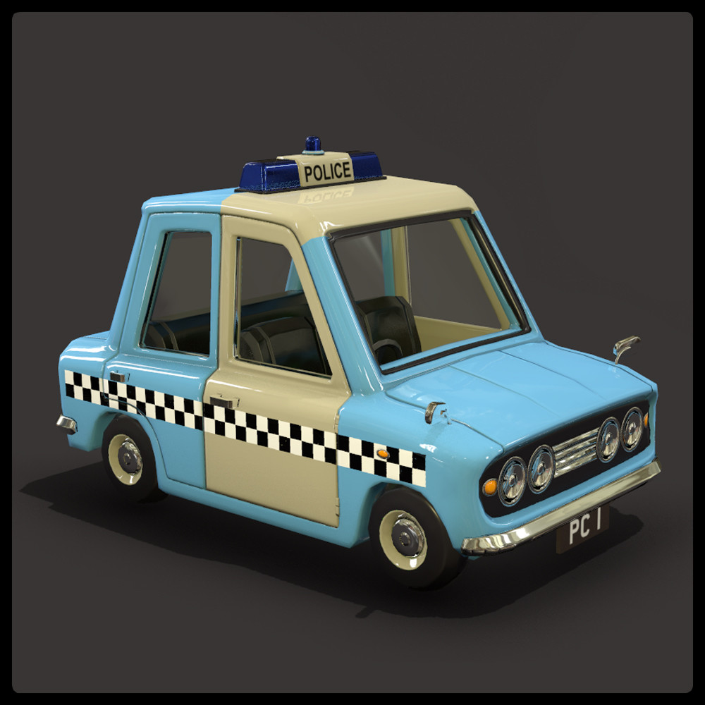 ArtStation - Toy Car