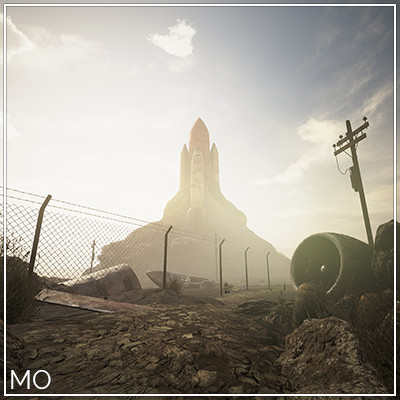 ArtStation - Space Shuttle UE4 Environment