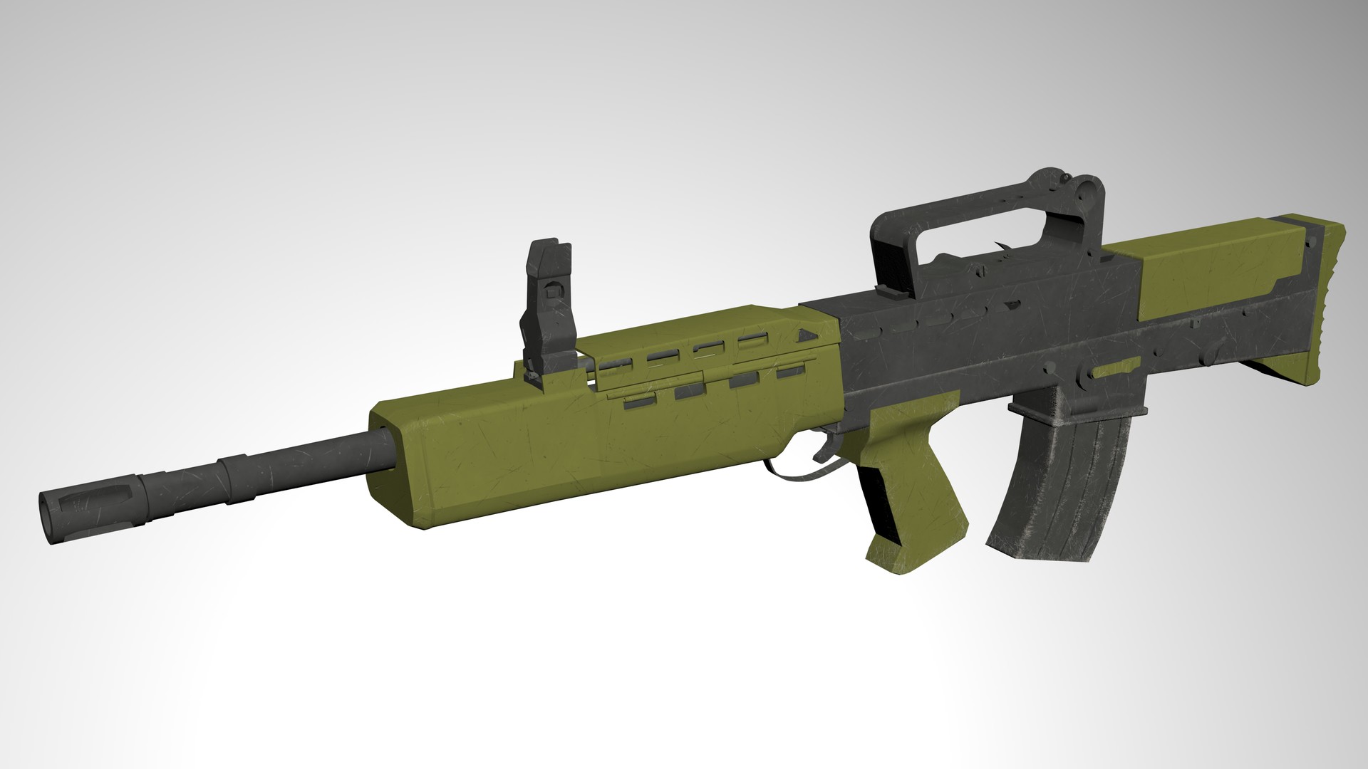 ArtStation - SA80 Rifle