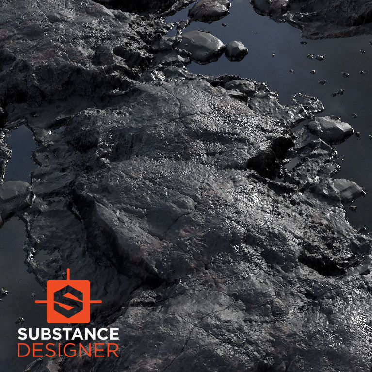 ArtStation - Swamp Stones