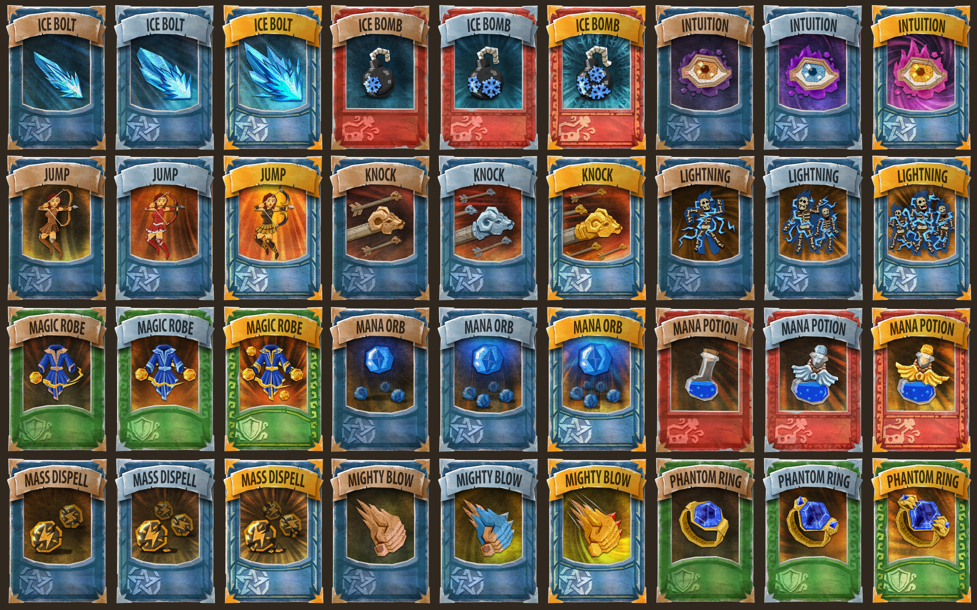 ArtStation - Book of Demons - GUI