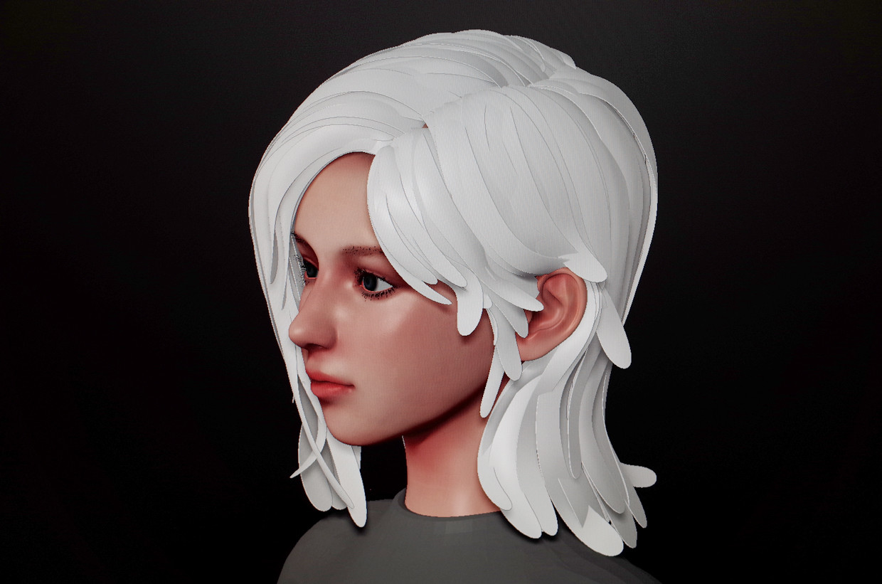 ArtStation - girl_face